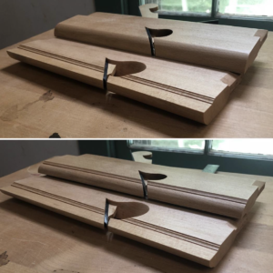 Side Round Pair – M.S Bickford – Reproduction Moulding Planes