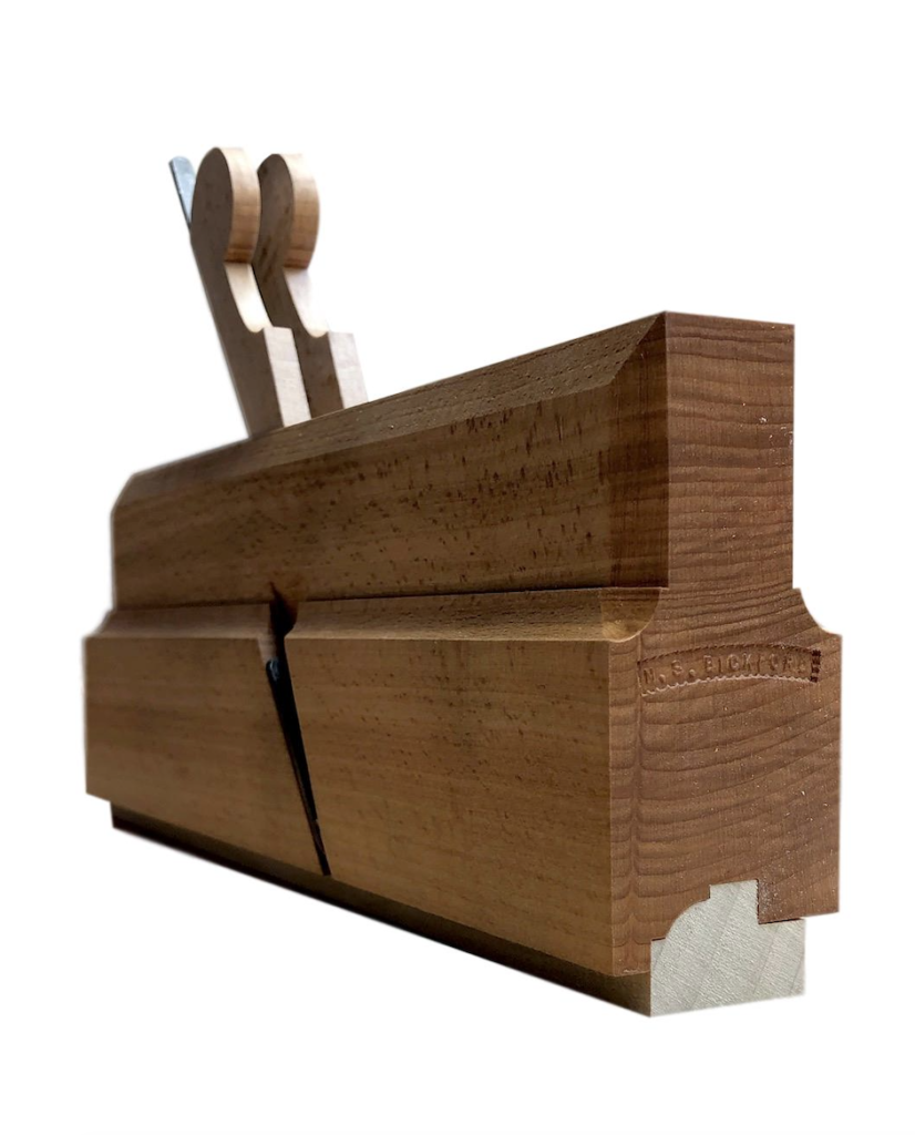 7/8″ Boxed Rabbet Plane – M.S Bickford – Reproduction Moulding Planes